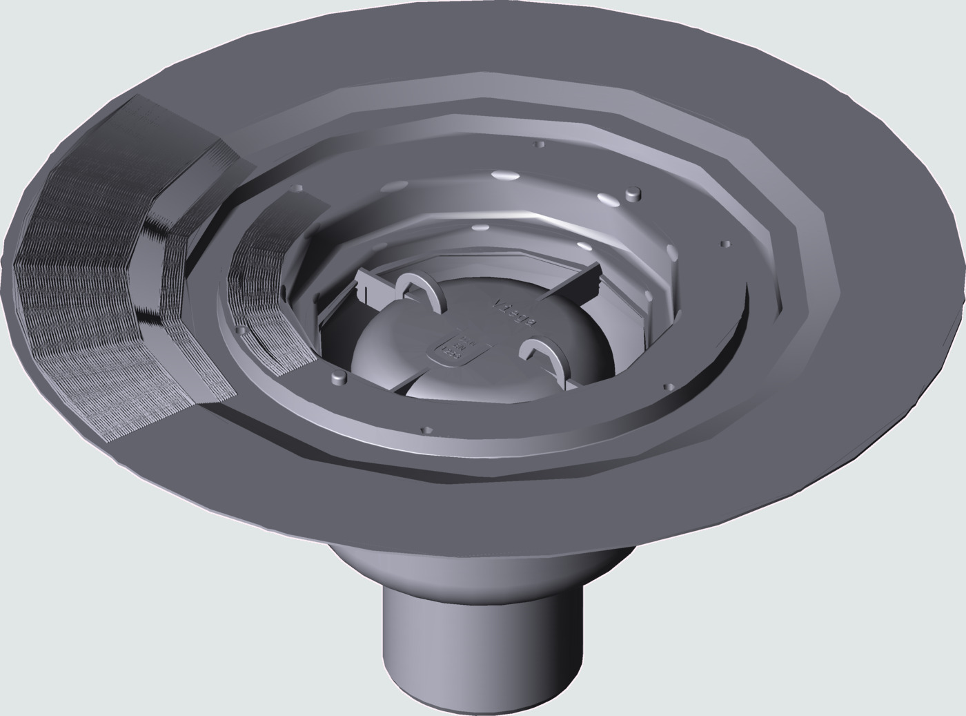 Advantix Floor drain base unit | Viega
