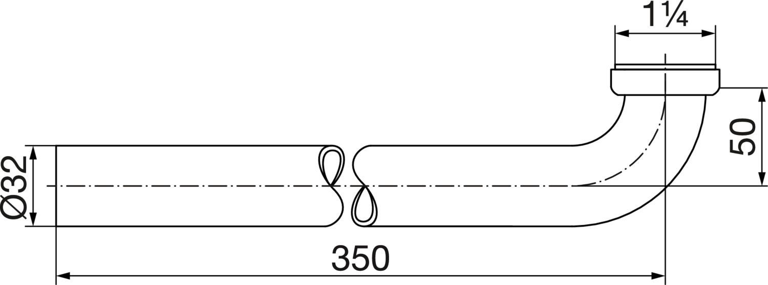 Waste elbow 90° | viega.sg