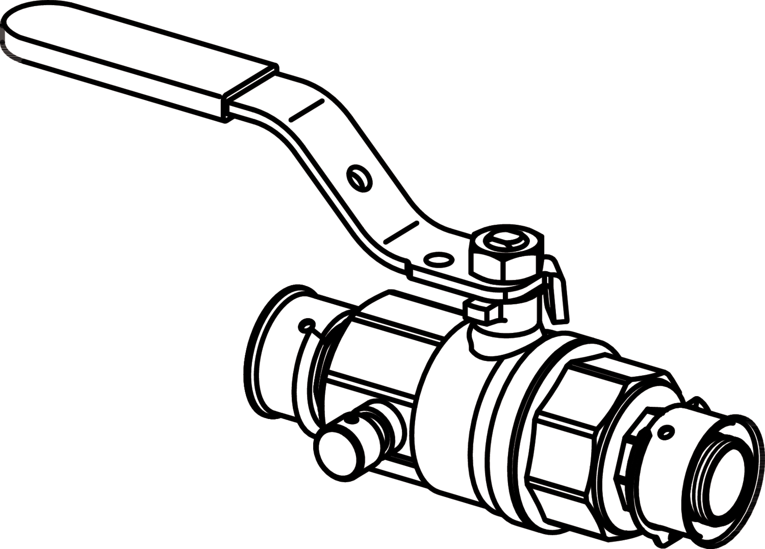 Viega PureFlow Press ball valve 2875ZL | viega.us