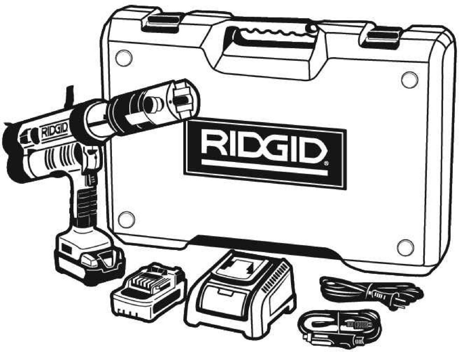 Ridgid RP 342 XL press tool 2980.75 | viega.us