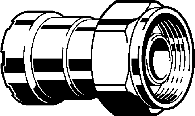 Megapress G Connection screw fitting