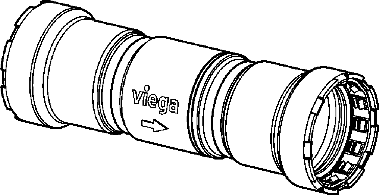Viega MegaPress 316 check valve 5174 | viega.us