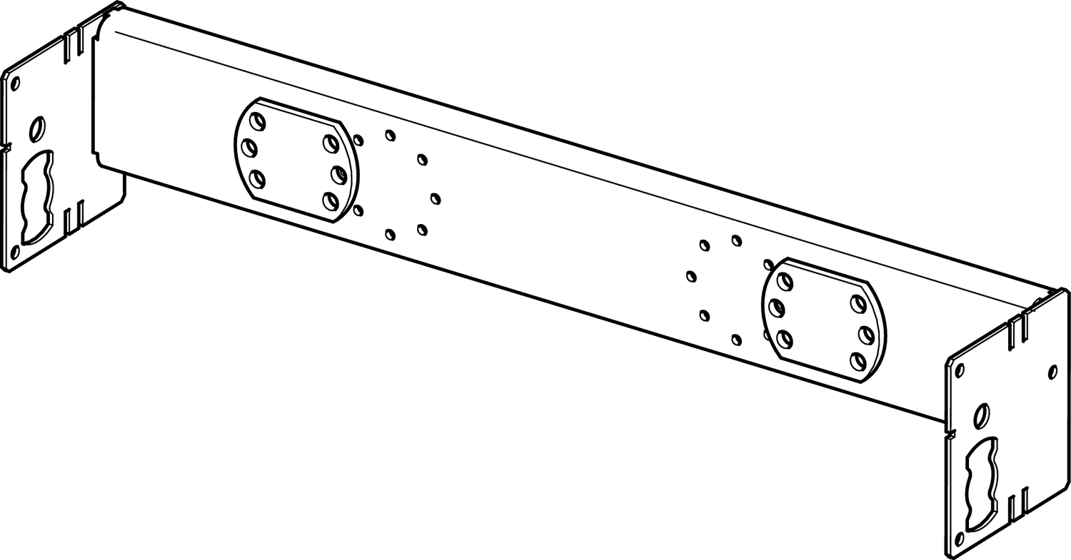 Prevista Dry Plus-Armaturenträger
