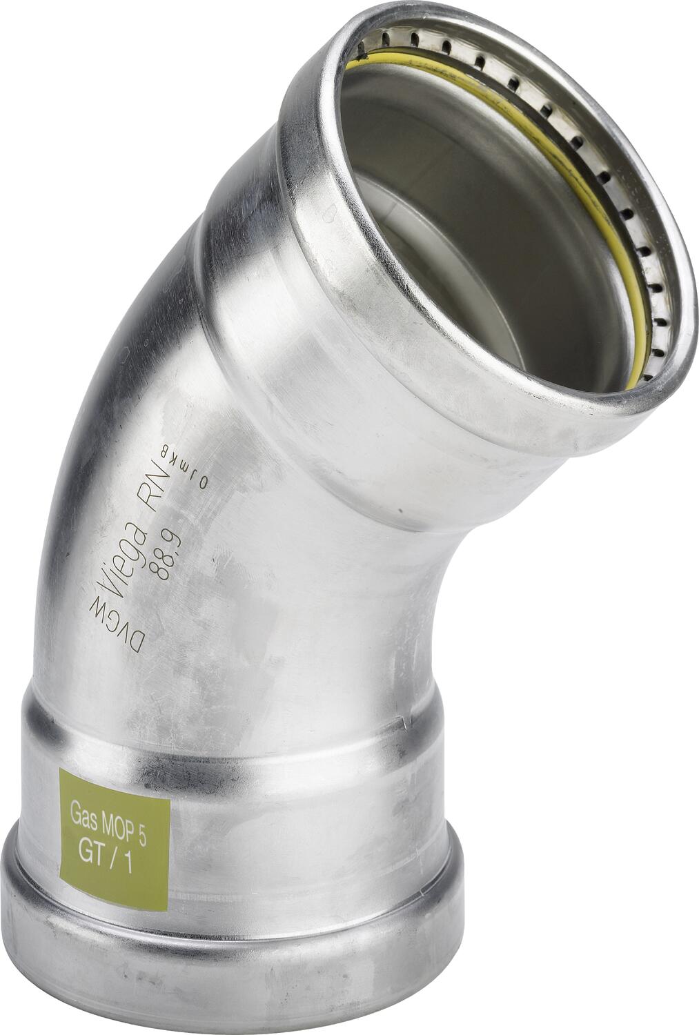 Sanpress Inox G XL elbow 45°