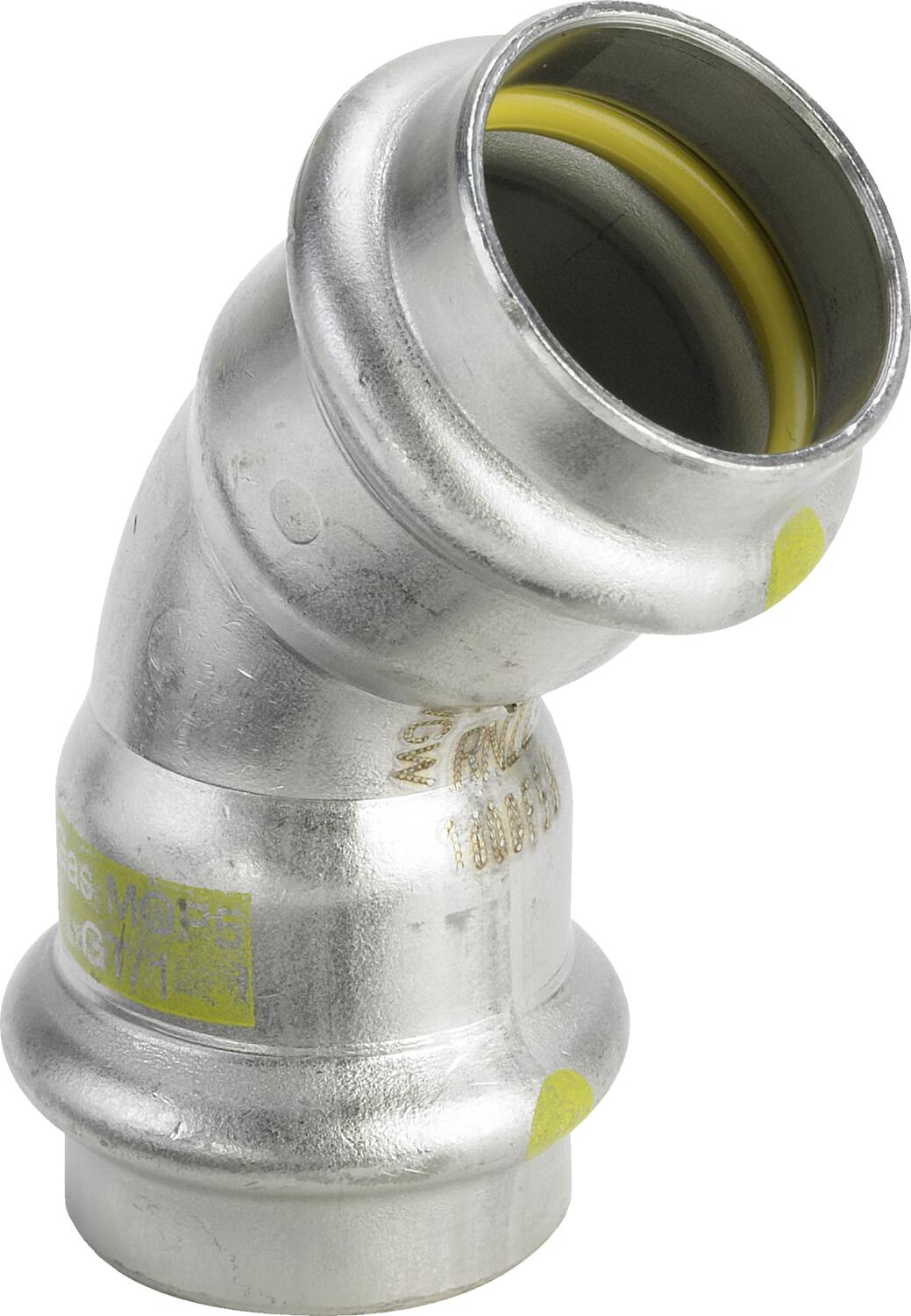 Sanpress Inox G-Bogen 45° | viega.de