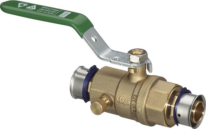 Viega PureFlow Press ball valve 2875ZL | viega.us