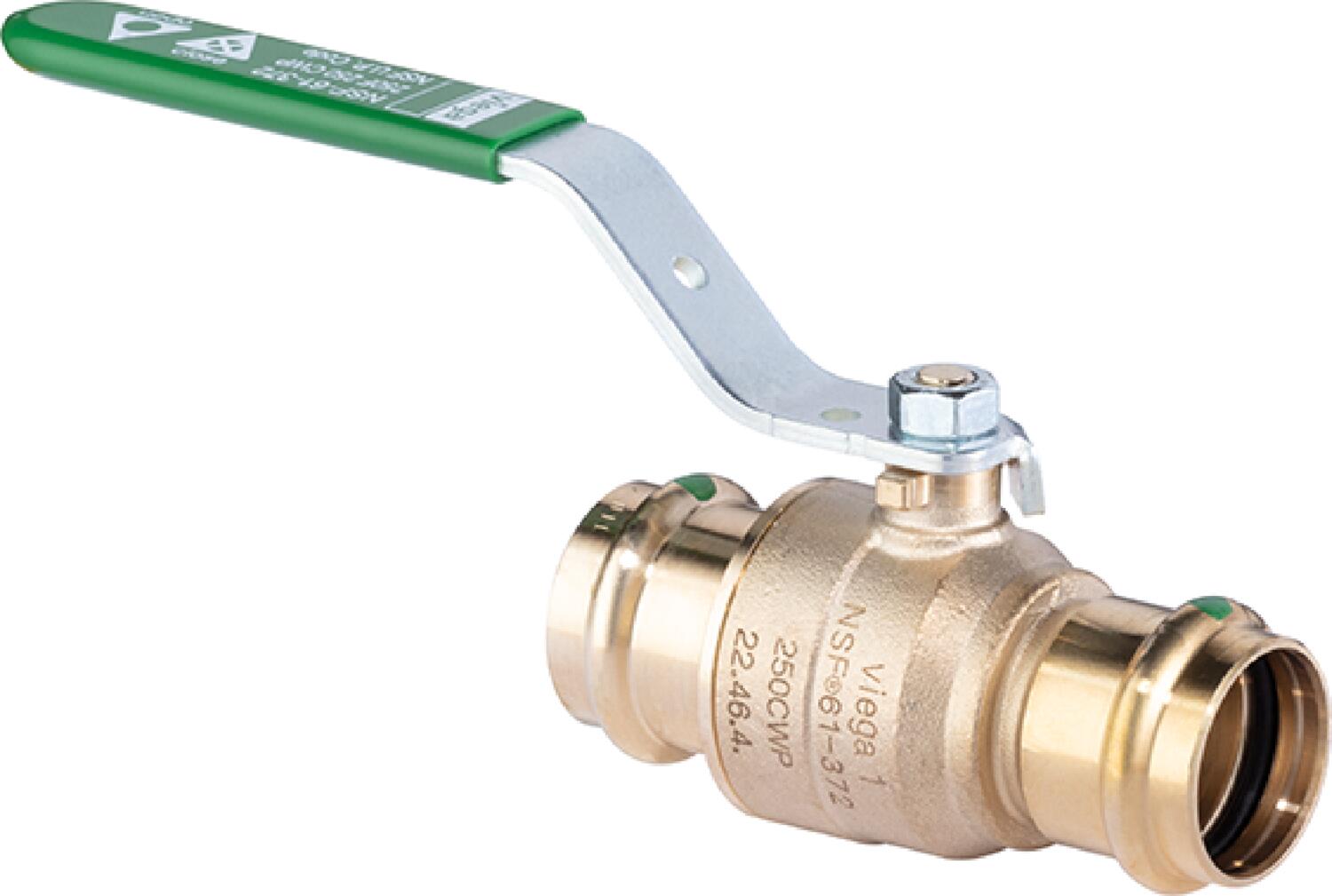 Viega ProPress ball valve | viega.ca