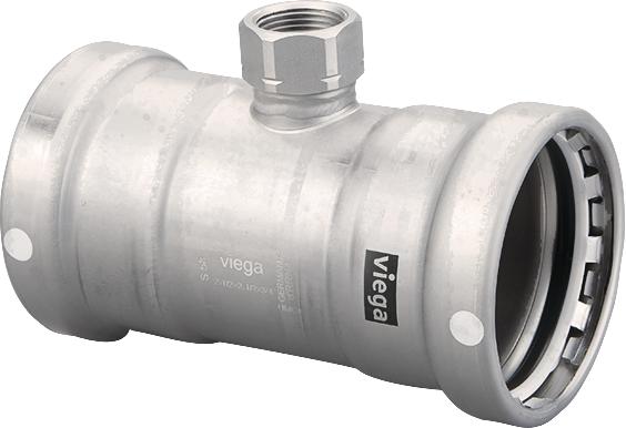 MegaPress 304 FKM Tees | viega.us