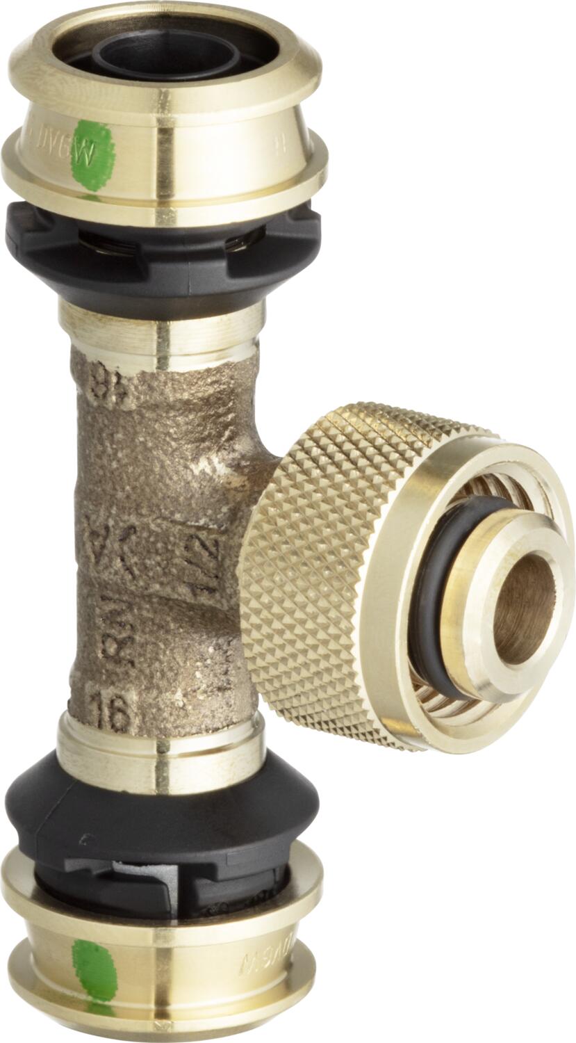 Raxofix-Übergangs-T-Stück | viega.de