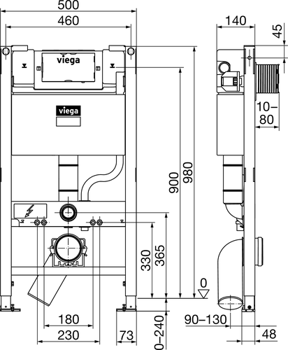 Prevista Dry-WC-Element | viega.de