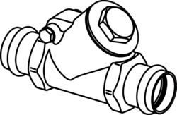 Viega ProPress swing check valve 2974.2ZL | viega.us